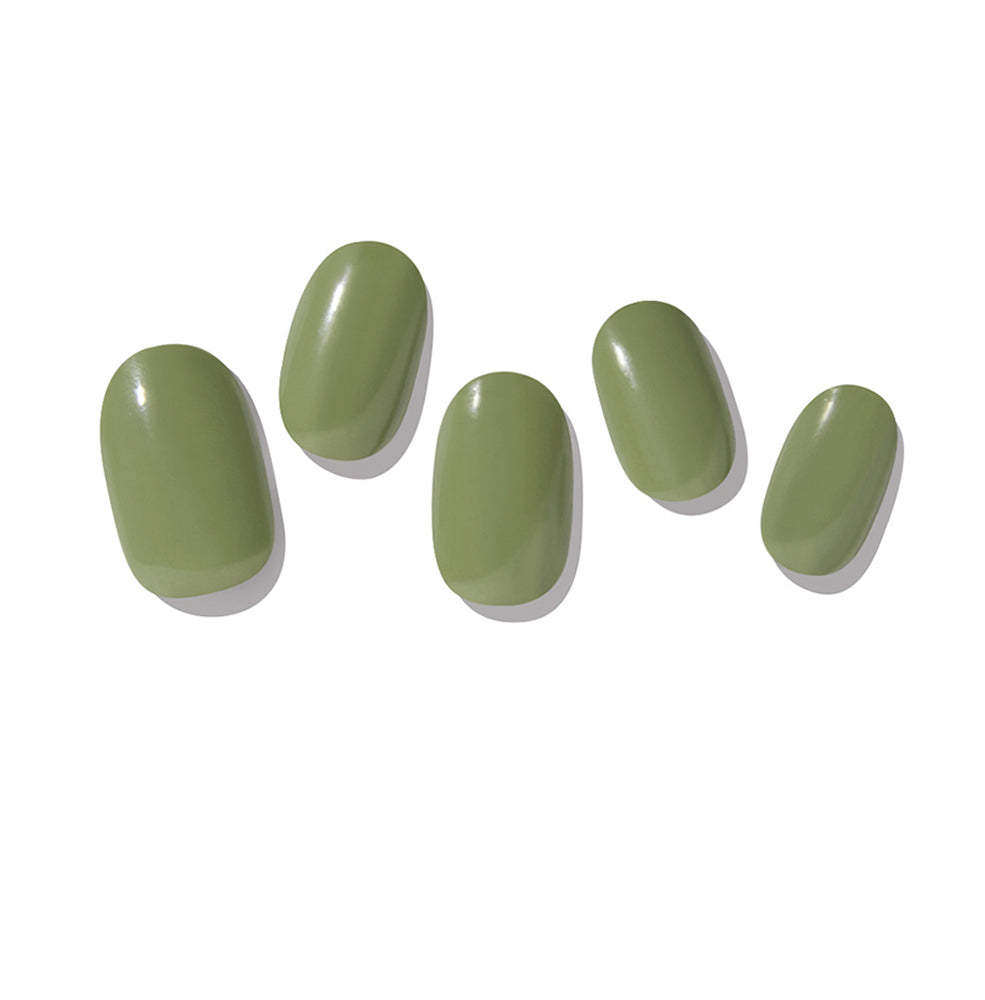 Zinipin GelLight - Cured Beauty - Sweet Basil - Semicured Gel Mani